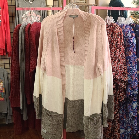 Simply Southern | Sweaters | Simply Southern Stripped Cardigan | Poshmark